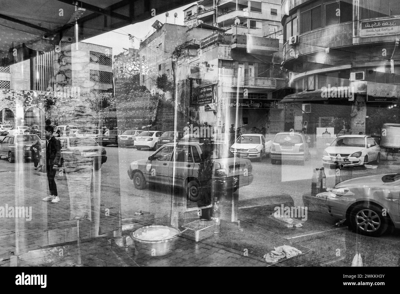 Food shawarma Black and White Stock Photos & Images - Alamy