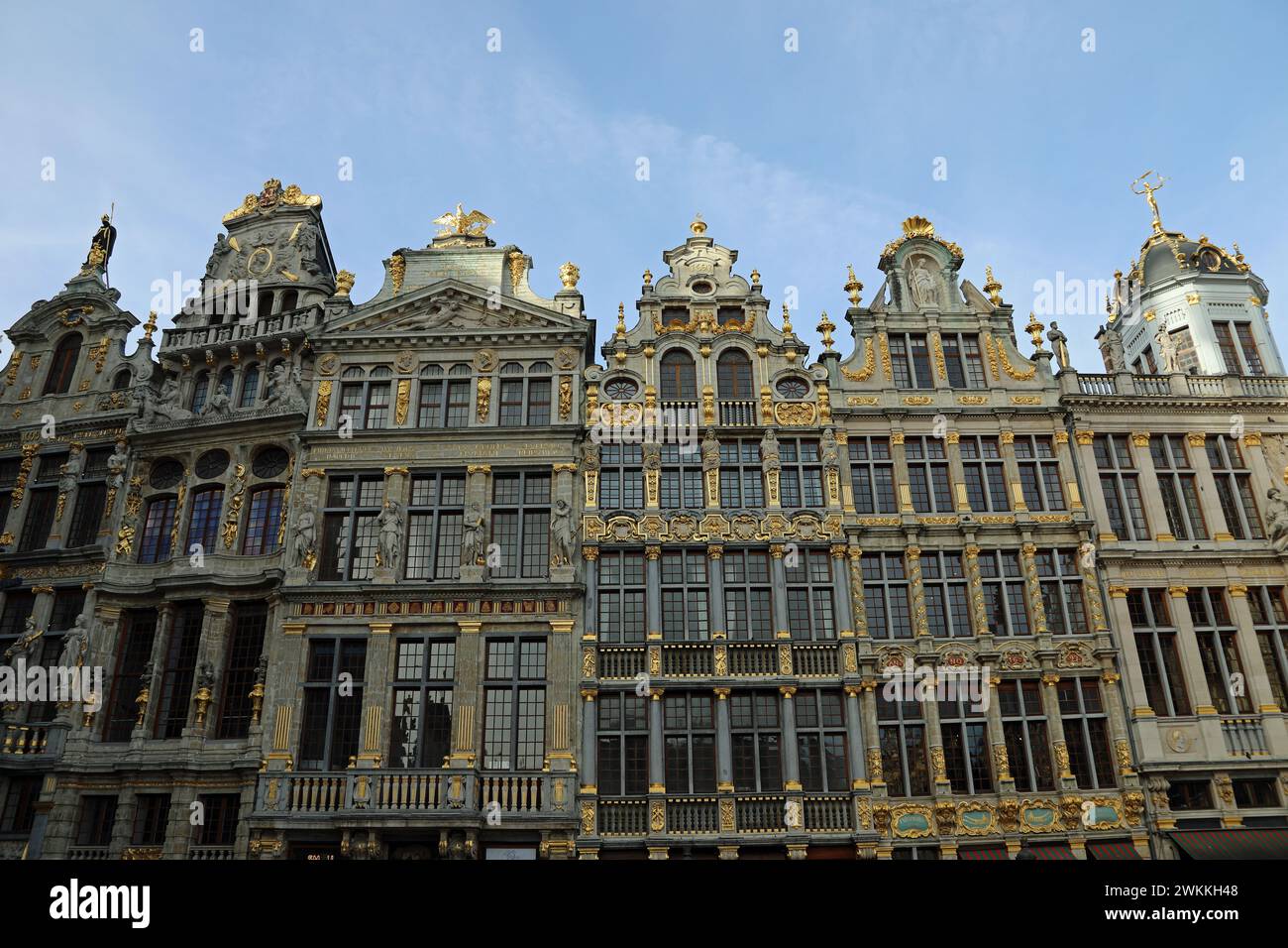 Brussels guild houses hi-res stock photography and images - Alamy