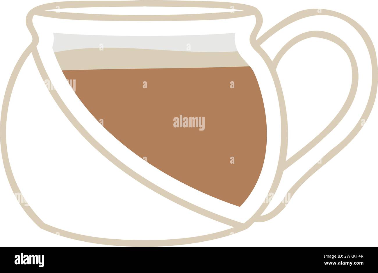 Abstract cup Stock Vector Images - Alamy