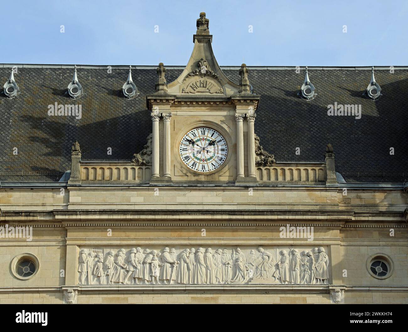 Detail of the Cercle Cite building in Luxembourg City Stock Photo - Alamy