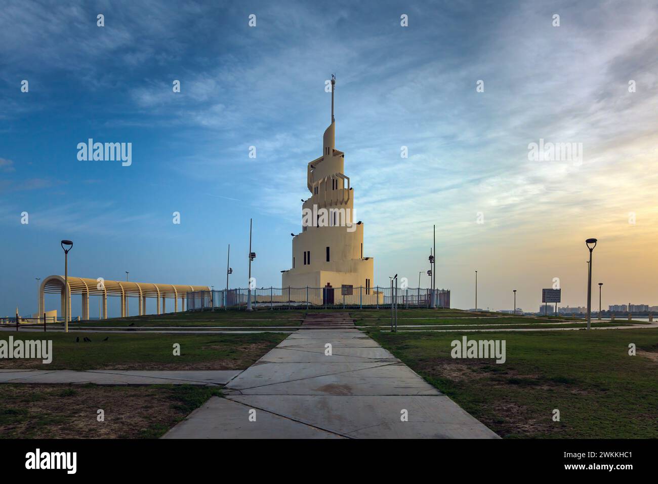 Wonderful morning view in Marjan island in Dammam Corniche -Saudi ...