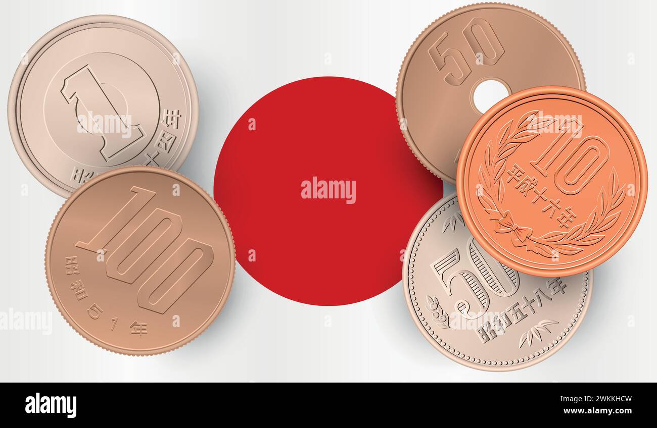 Bicolor clad coin Stock Vector Images - Alamy