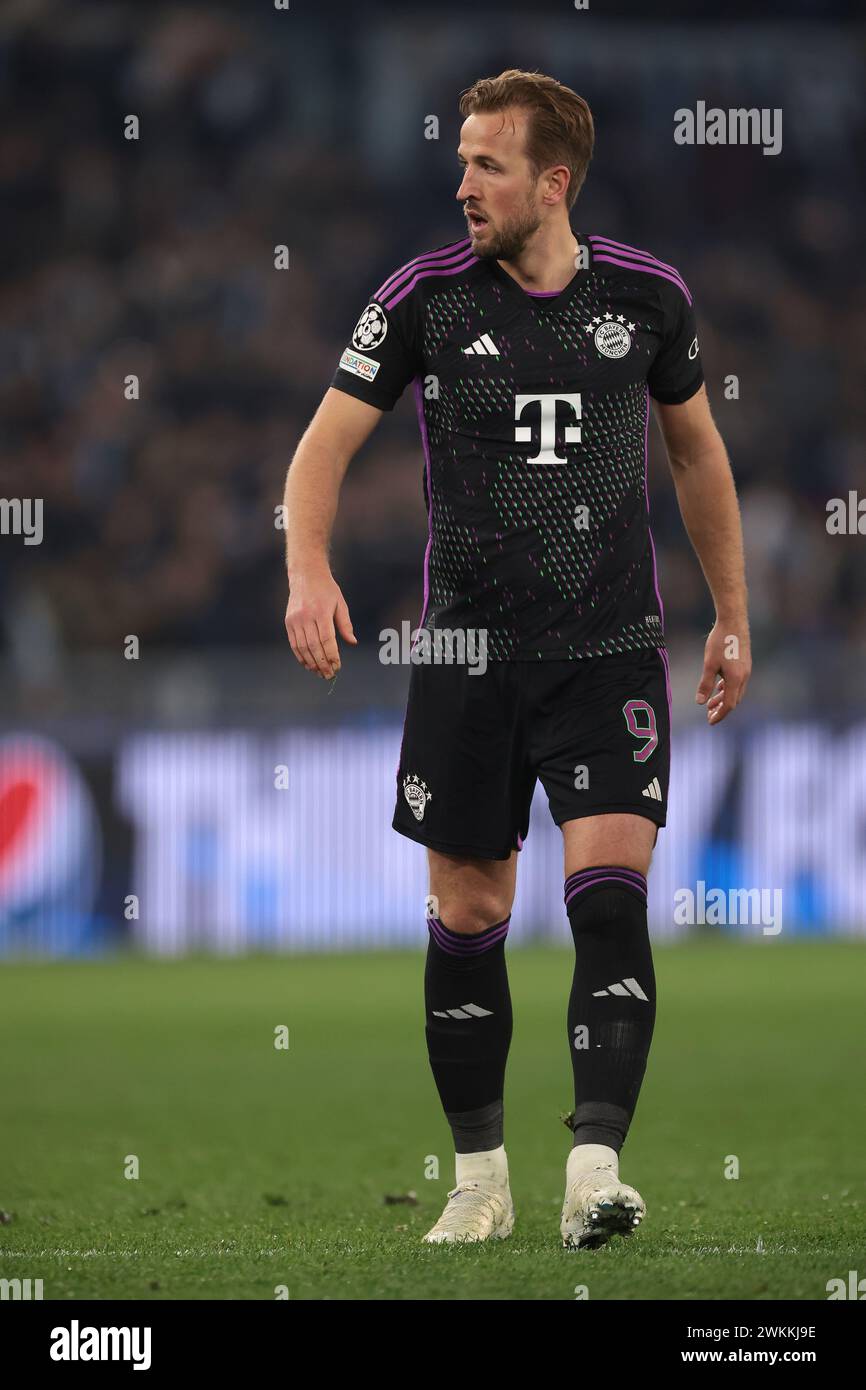 Rome, Italy, 14th February 2024. Harry Kane of Bayern Munchen during ...