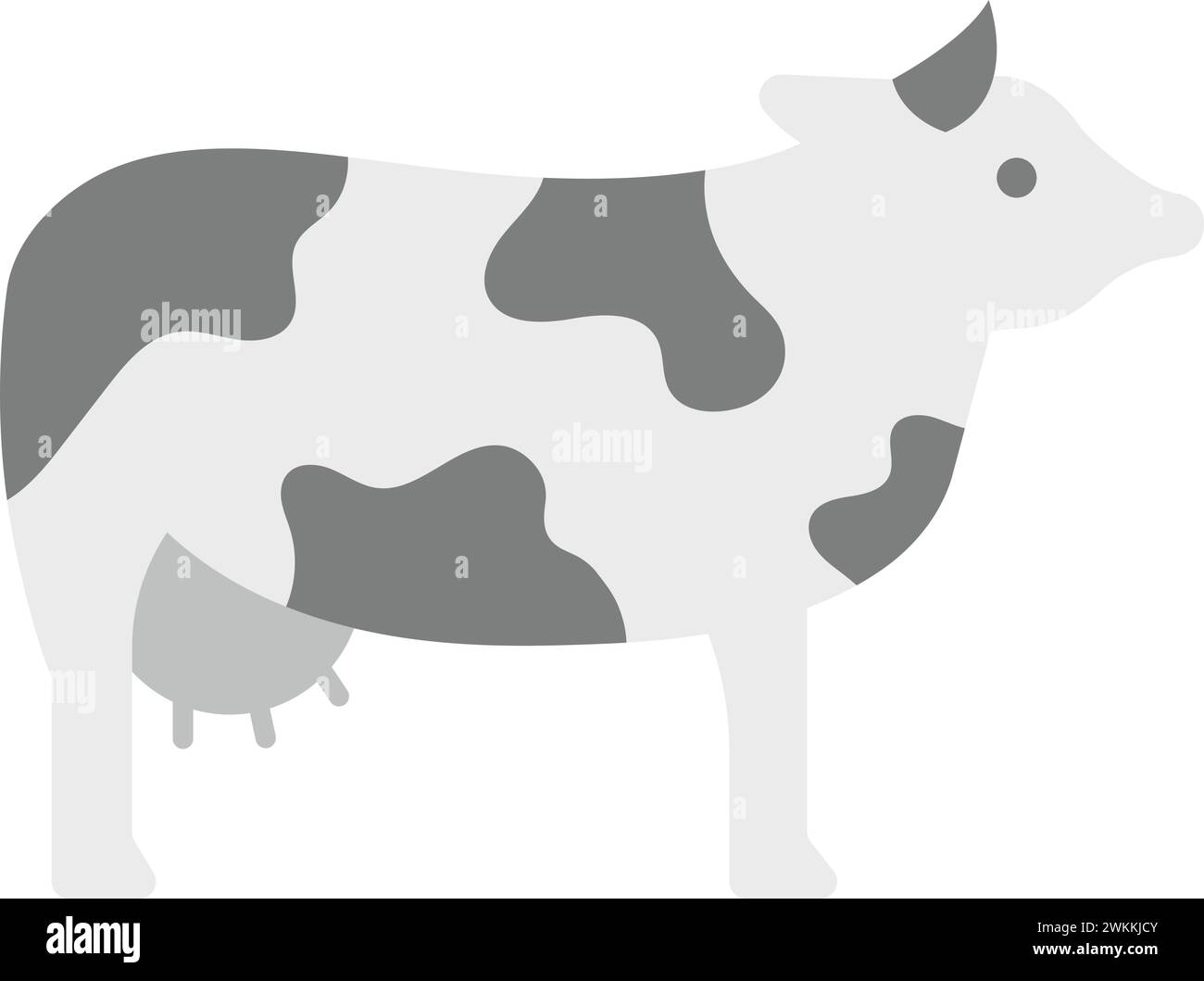 Cow icon vector image Stock Vector Image & Art - Alamy