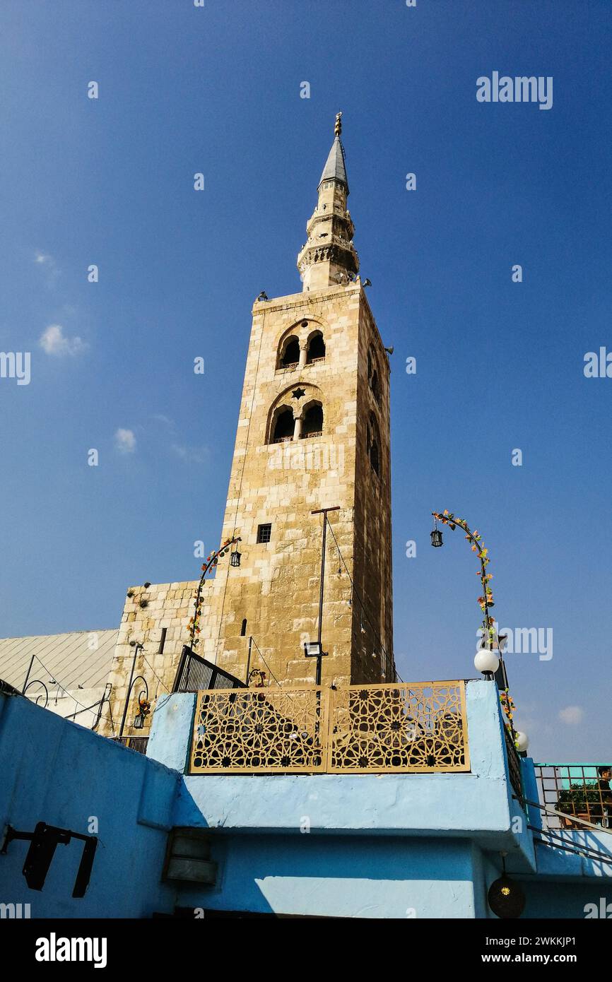 Damascus tower hi-res stock photography and images - Alamy