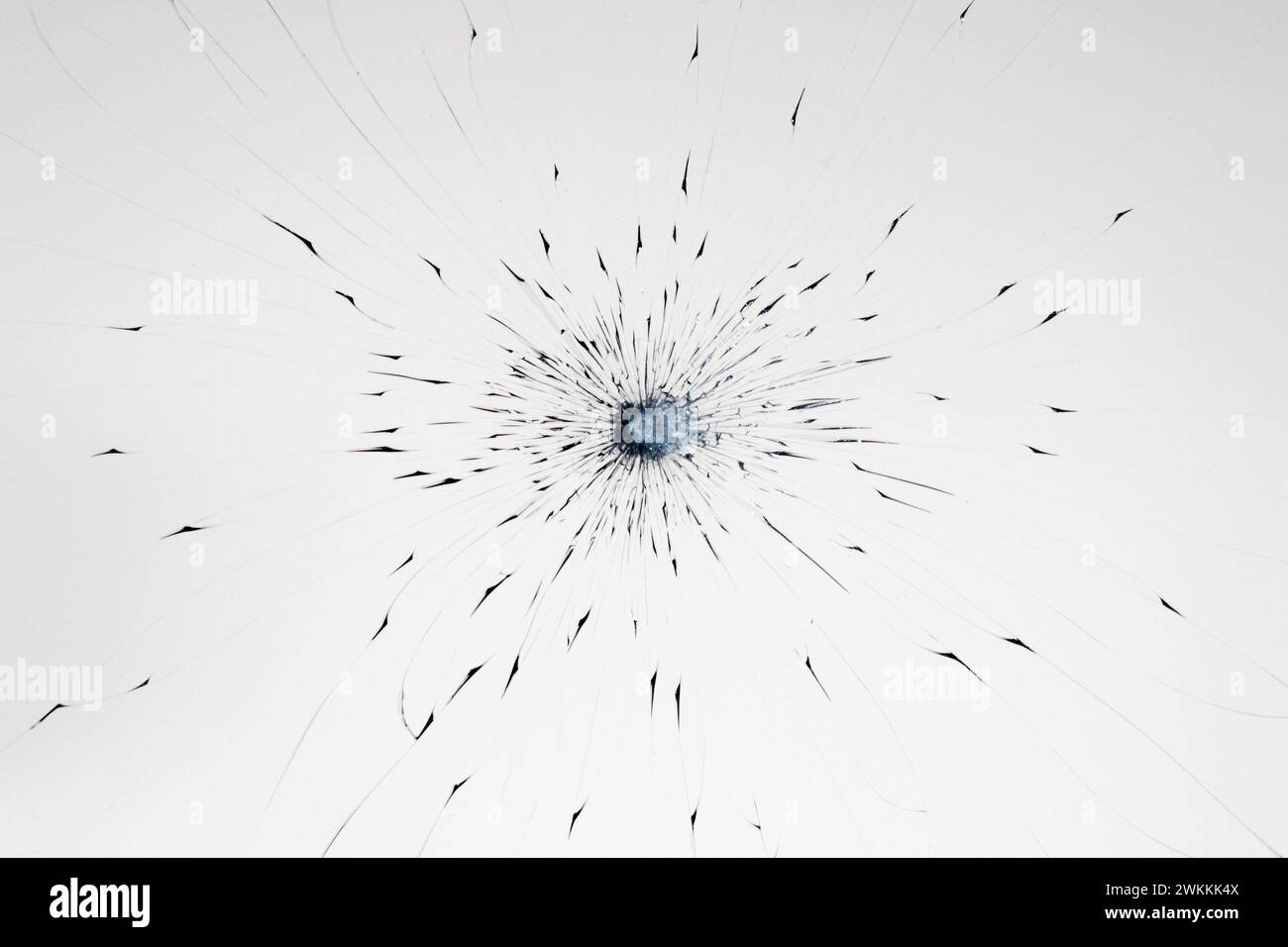 Texture of cracked window. Broken glass texture on white background ...