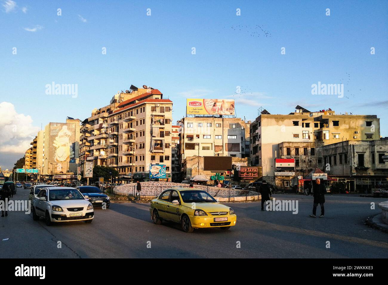 Syria, Latakia, town center Stock Photo - Alamy