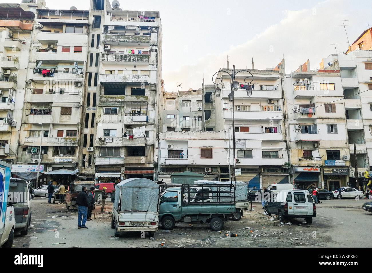 Syria, Latakia, town center Stock Photo - Alamy