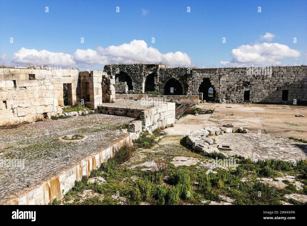 Syria, Krak des Chevaliers Stock Photo - Alamy