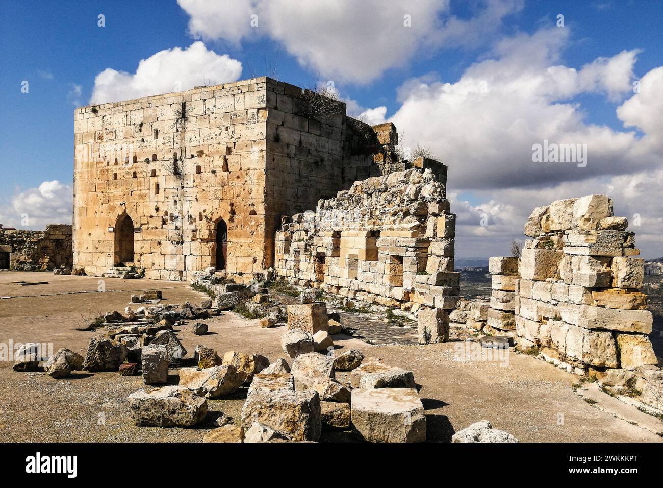 Syria, Krak des Chevaliers Stock Photo - Alamy