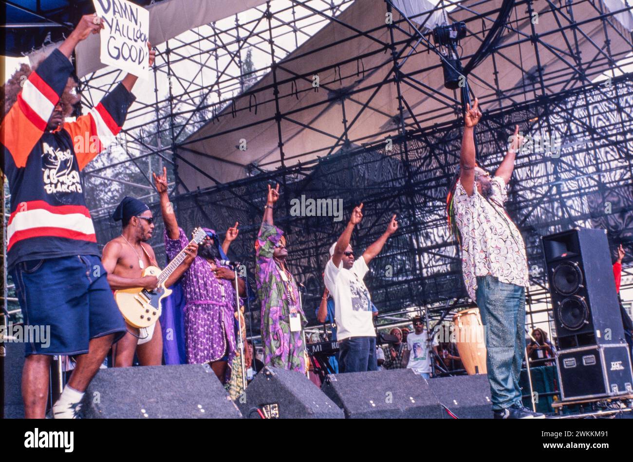 Parliament-Funkadelic at the Jimi Hendrix Electric Guitar Festival in ...