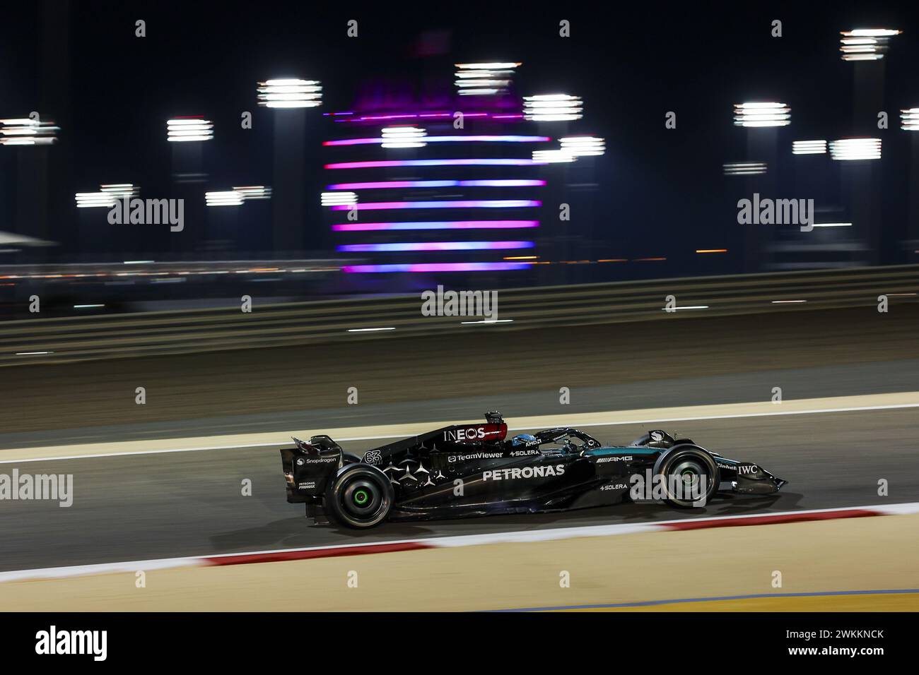 63 RUSSELL George (gbr), Mercedes AMG F1 Team W15, action during the ...