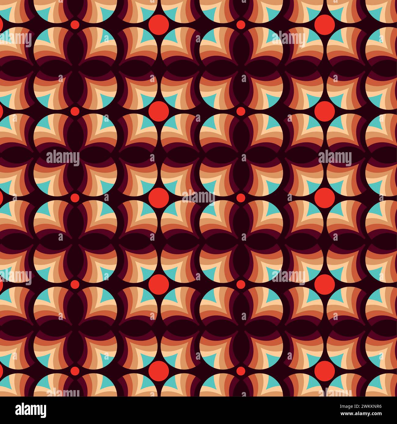 Colored seamless pattern background image Vector Stock Vector Image ...