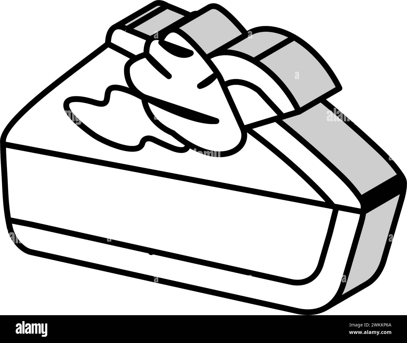 Pie key lime Black and White Stock Photos & Images - Alamy