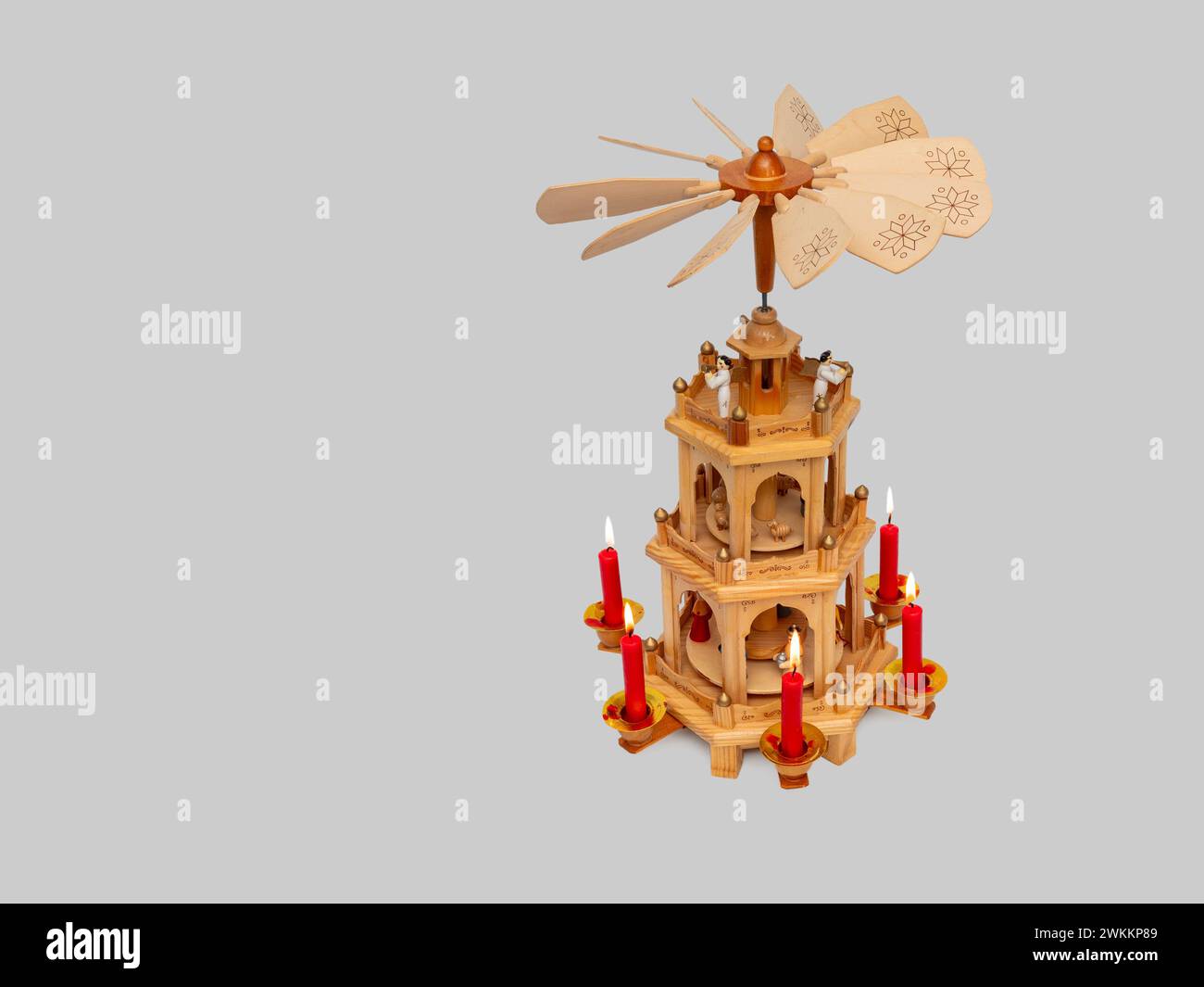 Wooden christmas pyramid hi-res stock photography and images - Alamy