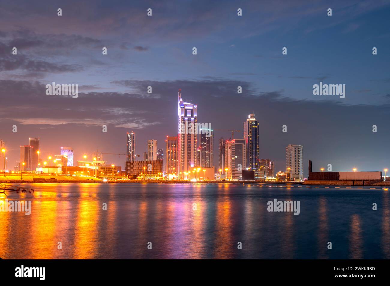 Manama, Bahrain - December 27, 2023: Bahrain Financial Harbor, Harbor ...
