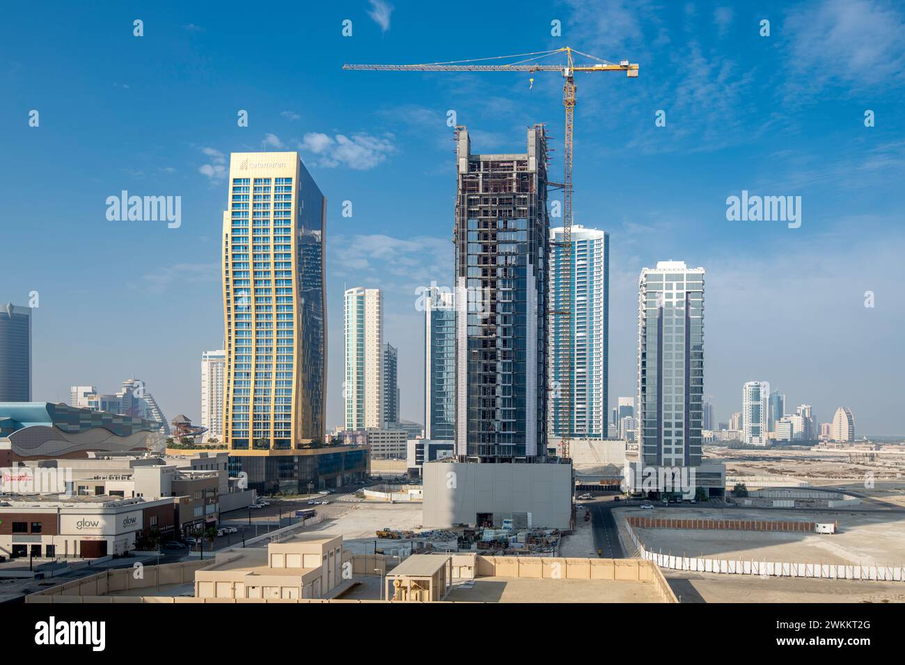 Manama, Bahrain - December 27, 2023: Bahrain Financial Harbor, Harbor ...