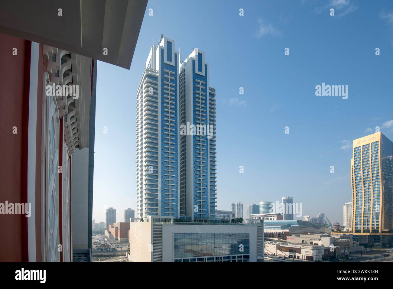 City Center Tower Hotel apartment Bahrain Stock Photo - Alamy
