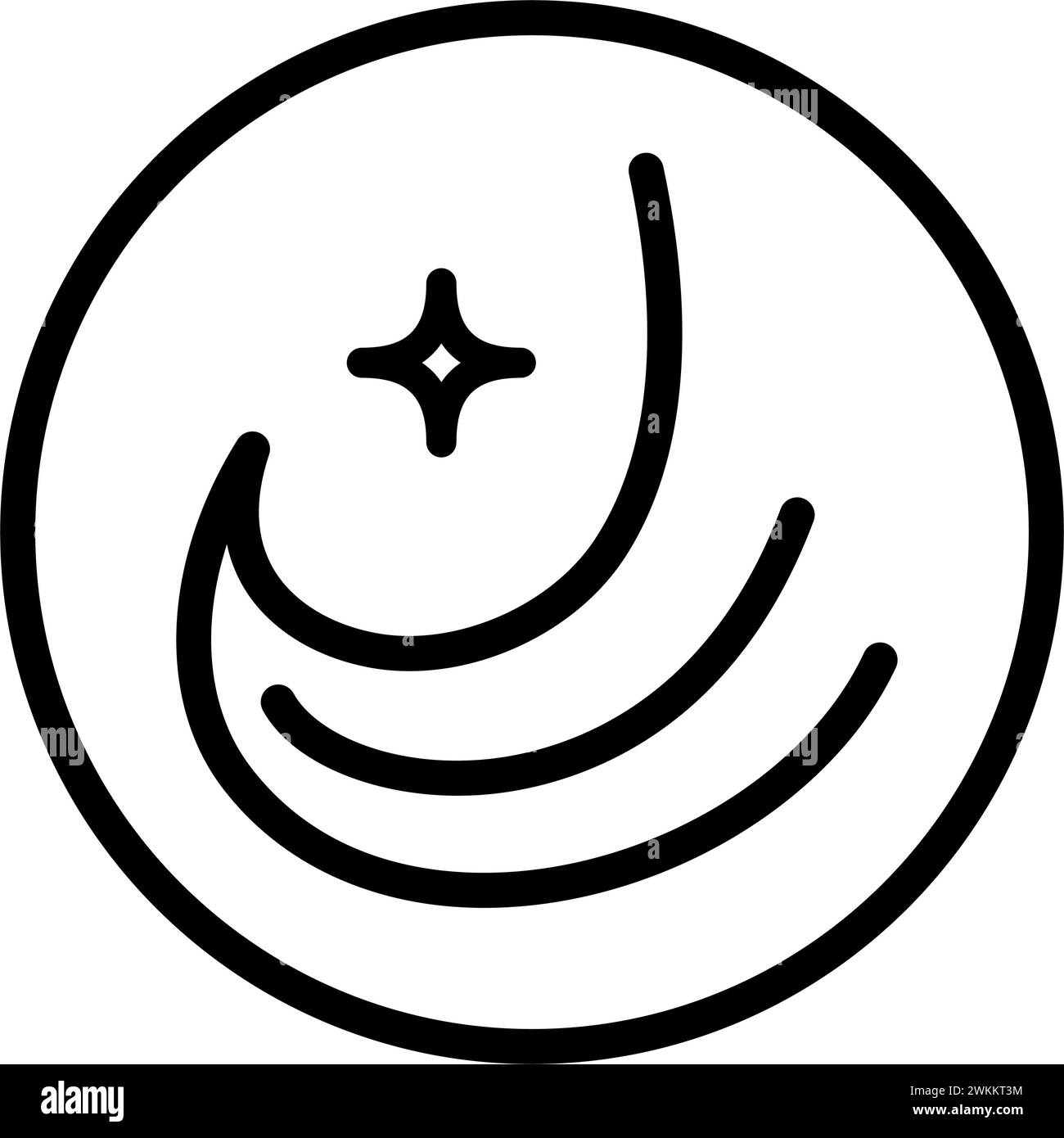 Follicle Shine Concept Line Icon. Hair Shiny with Keratin Effect Linear ...