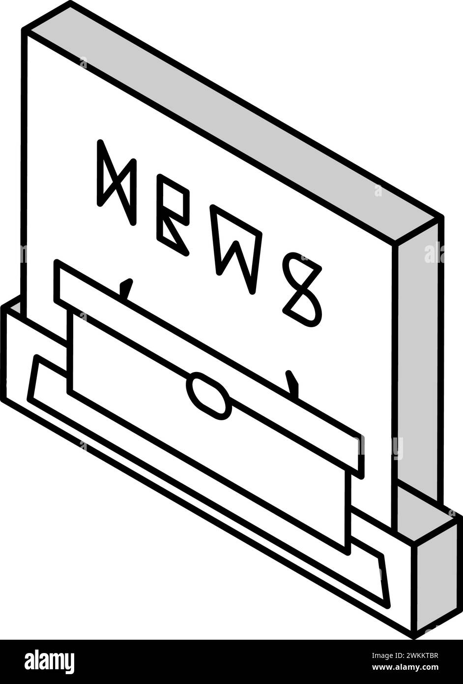 Anchor desk news Black and White Stock Photos & Images - Alamy