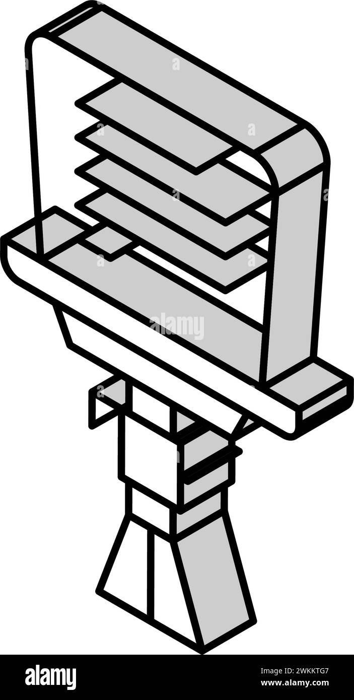 Teleprompter television Stock Vector Images - Alamy