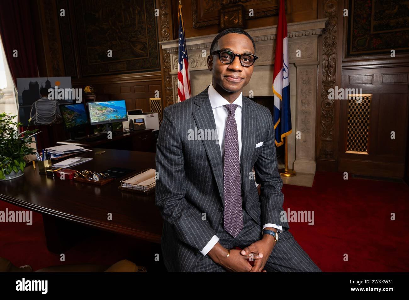 Cleveland ohio mayor hi-res stock photography and images - Alamy