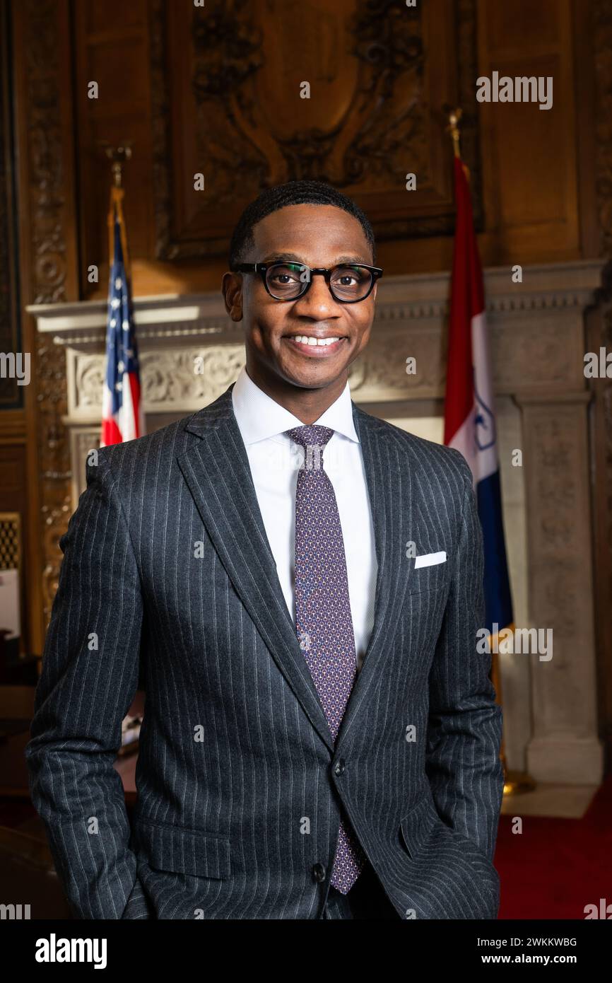 Cleveland mayor justin bibb hi-res stock photography and images - Alamy