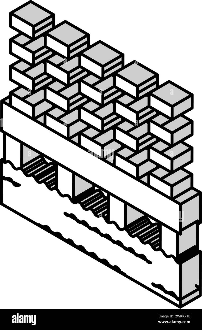 Marine Corrosion Testing Isometric Icon Vector Illustration Stock Vector Image And Art Alamy