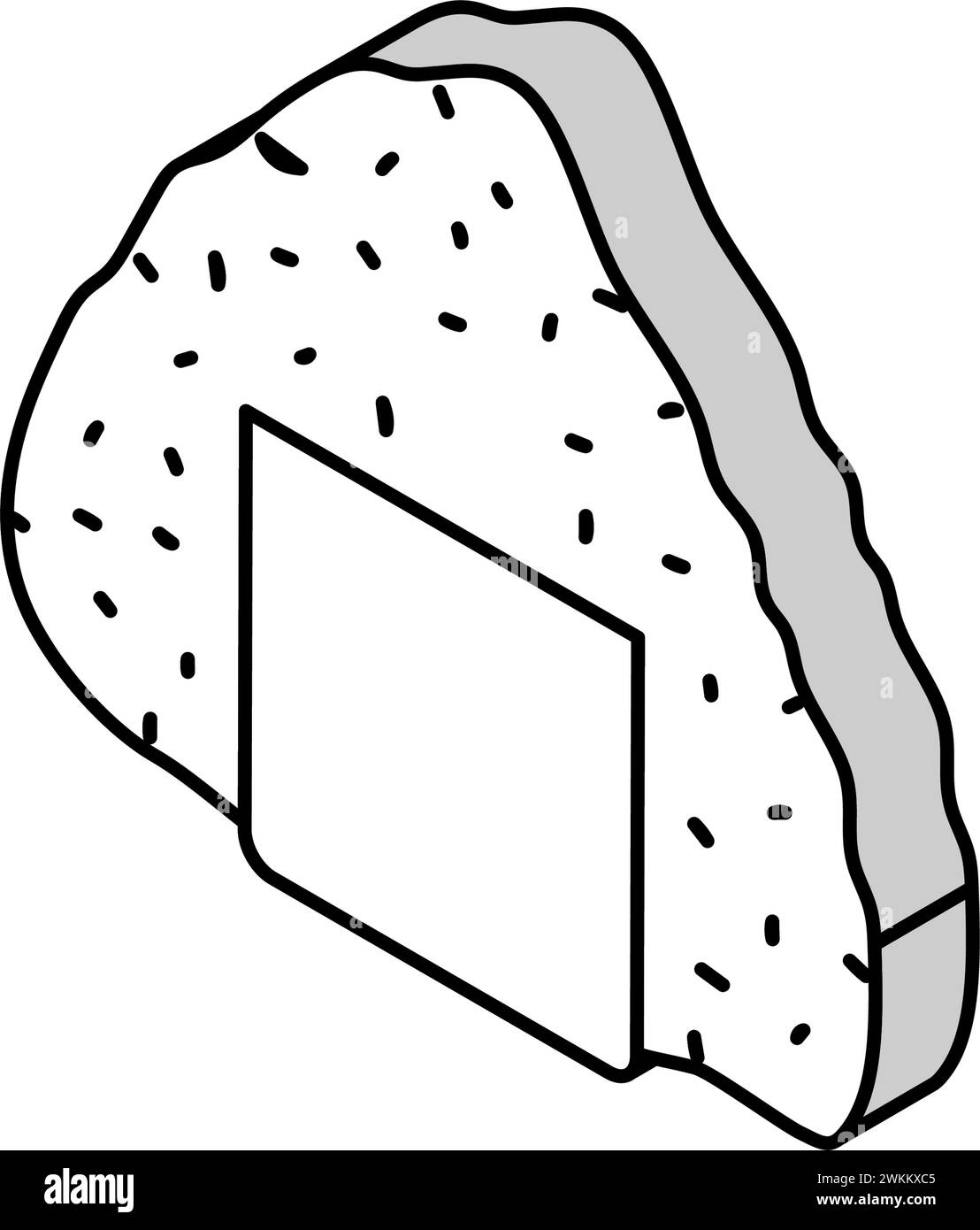 Onigiri sushi Black and White Stock Photos & Images - Alamy