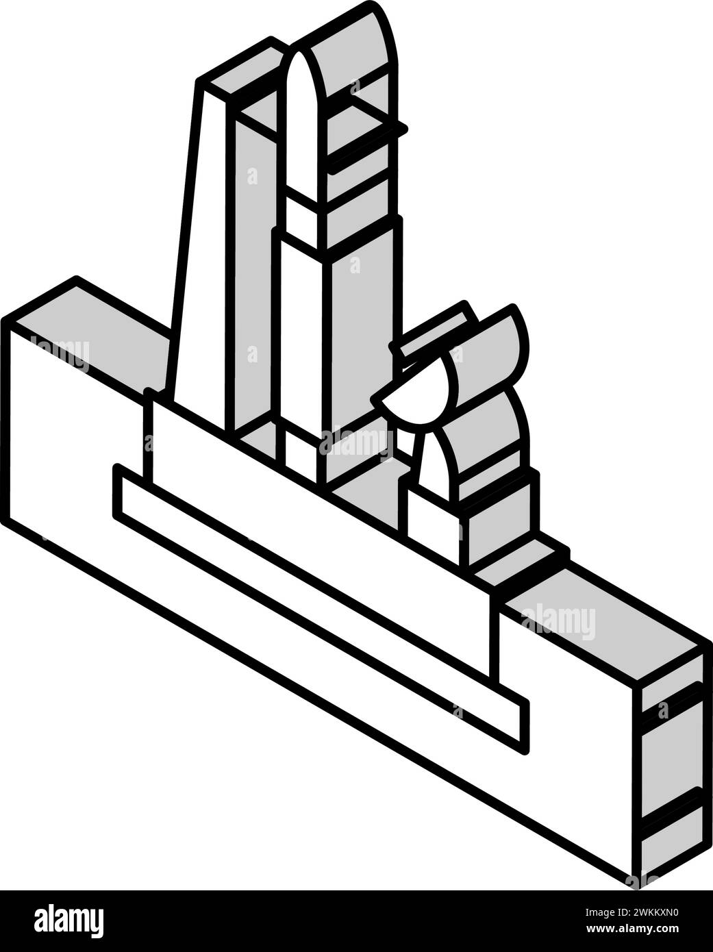 mars sample return mission planet isometric icon vector illustration ...