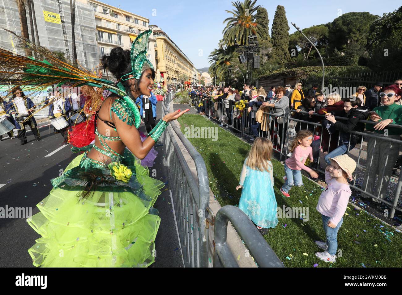 ©PHOTOPQR/NICE MATIN/Patrice Lapoirie ; Nice ; 21/02/2024 ; Bataille de ...