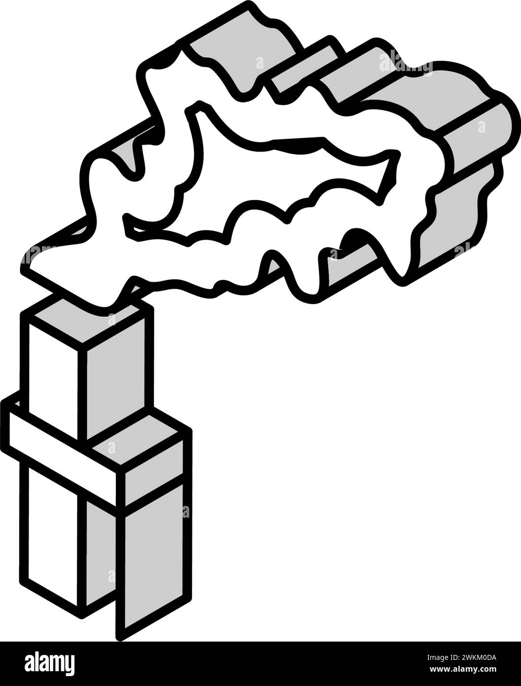 Gas platform flaring Black and White Stock Photos & Images - Alamy