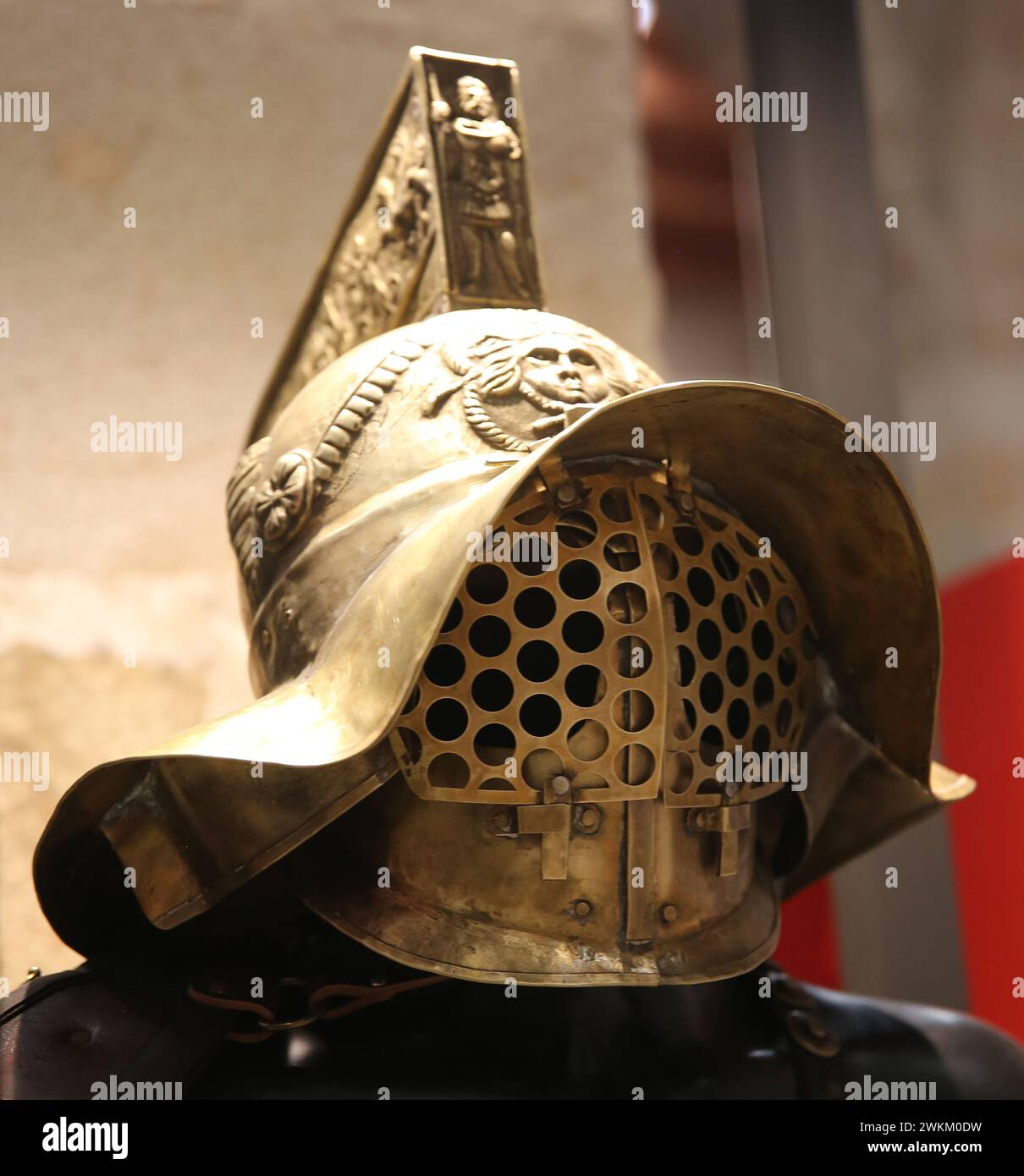 Gladiator helmet hi-res stock photography and images - Alamy