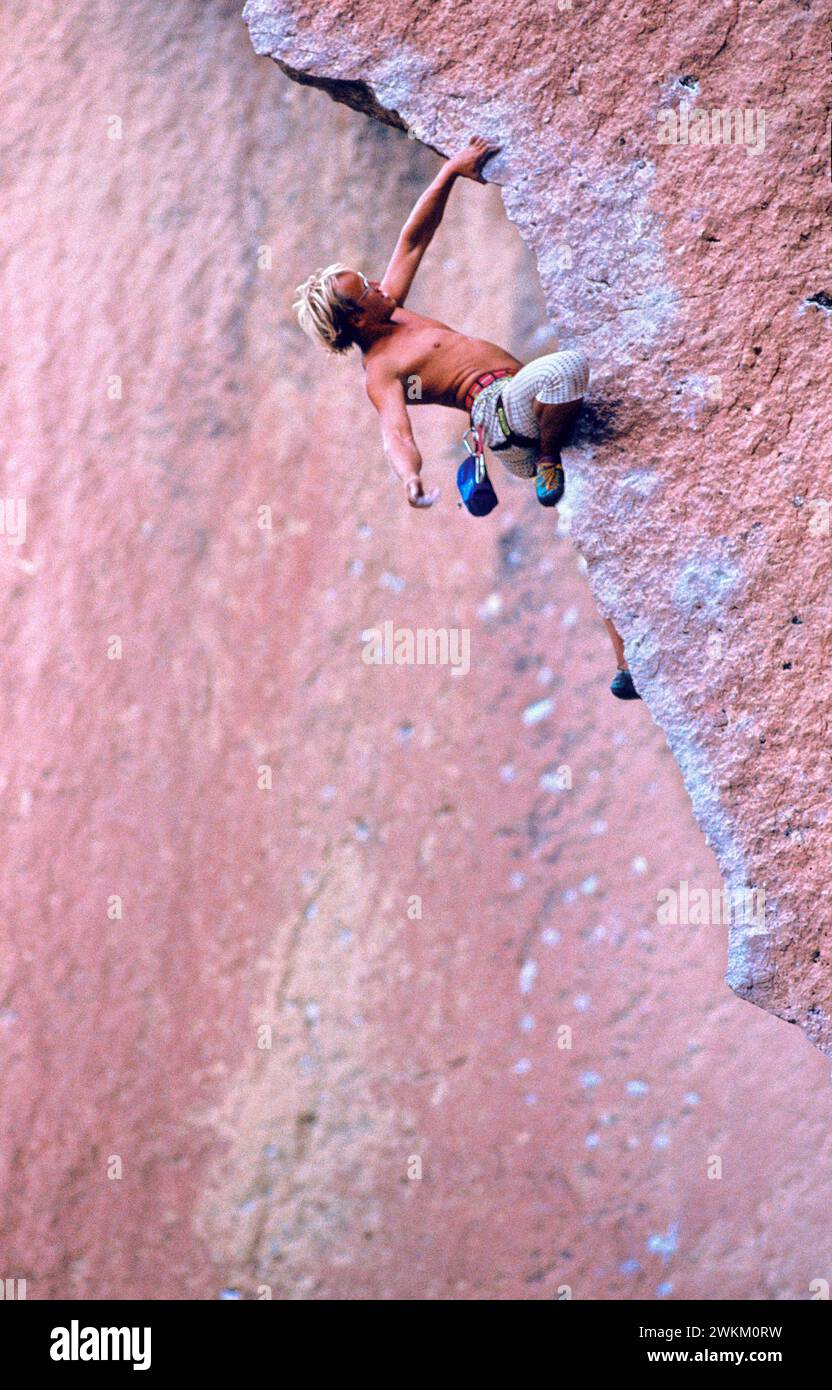 climbing State Park Smith Rocks, Oregon, USA Stock Photo - Alamy