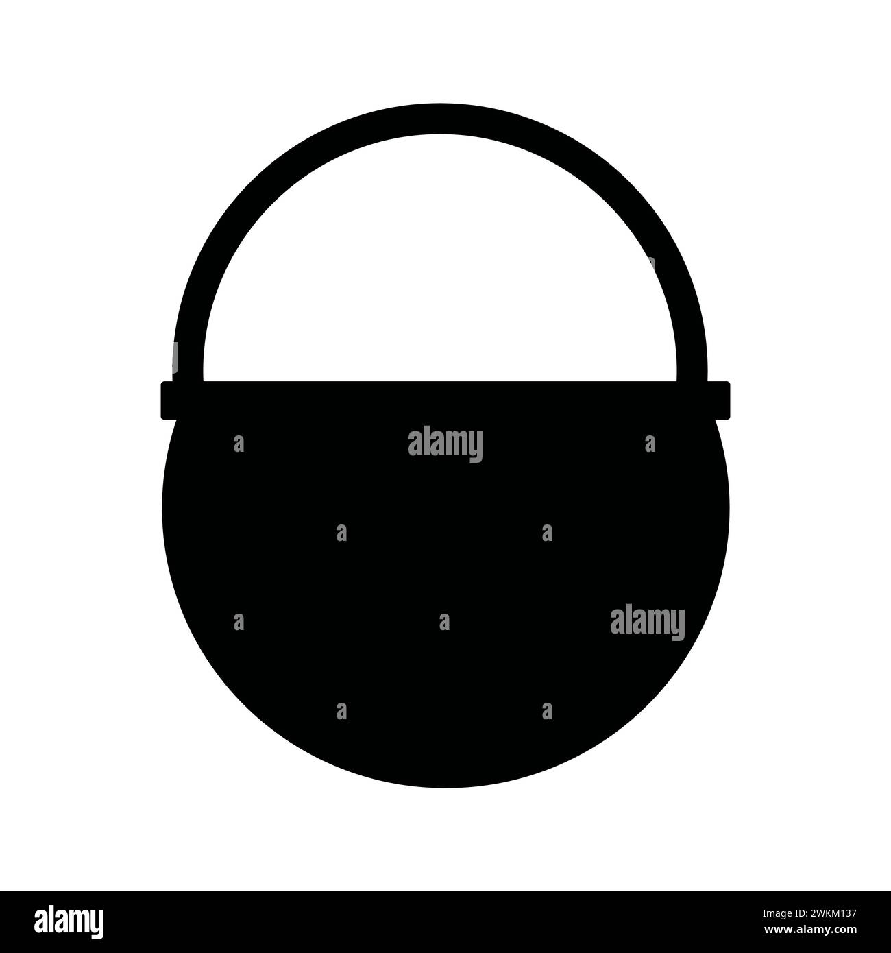 Black Cauldron Vector Illustration Stock Vector Image & Art - Alamy