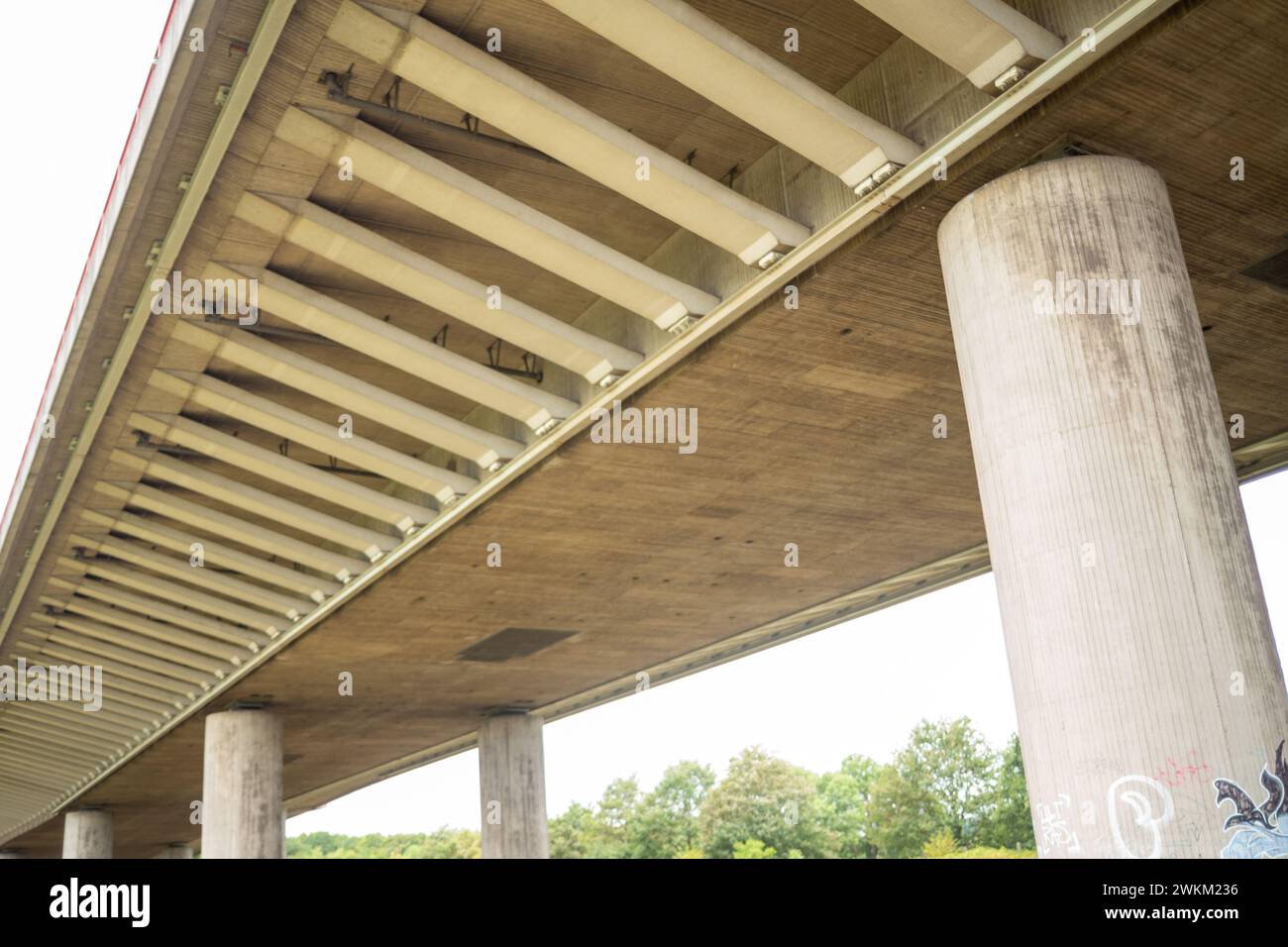 Car perspective view of modern bridge hi-res stock photography and ...