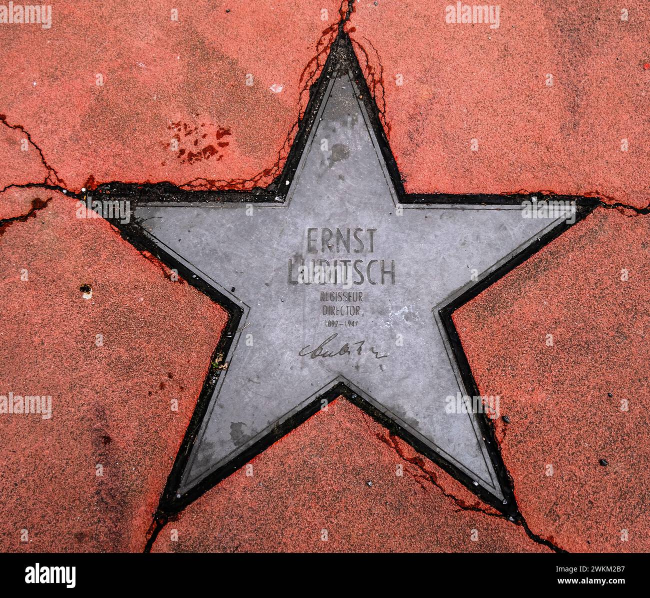 Star dedicated to German film director Ernst Lubitsch on derelict ...