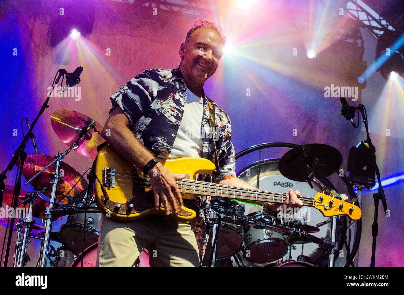 Guy Pratt performing with Nick Mason's Saucerful of Secrets at ...