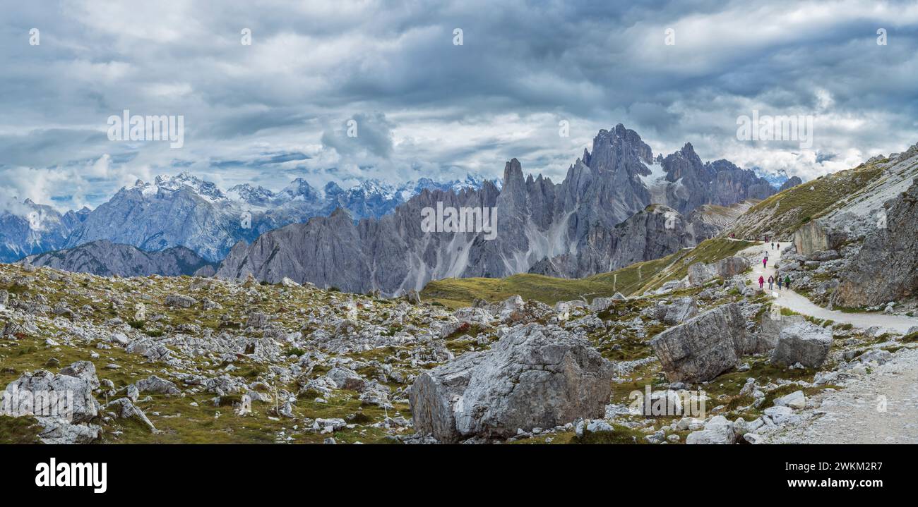 Nature Park Three Peaks, South Tyrol, Dolomites, Italy Stock Photo - Alamy
