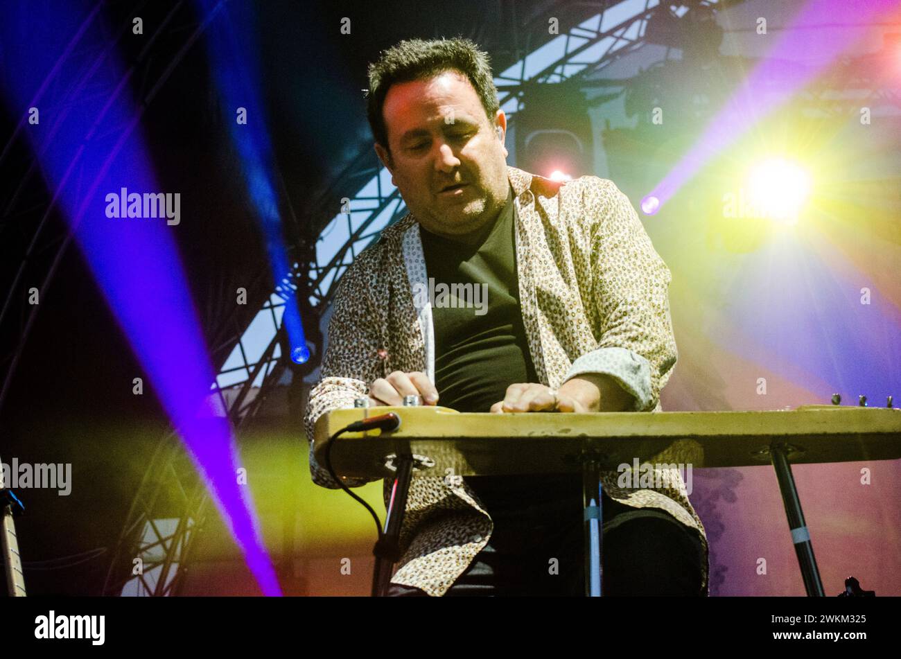 Lee Harris performing with Nick Mason's Saucerful of Secrets at ...