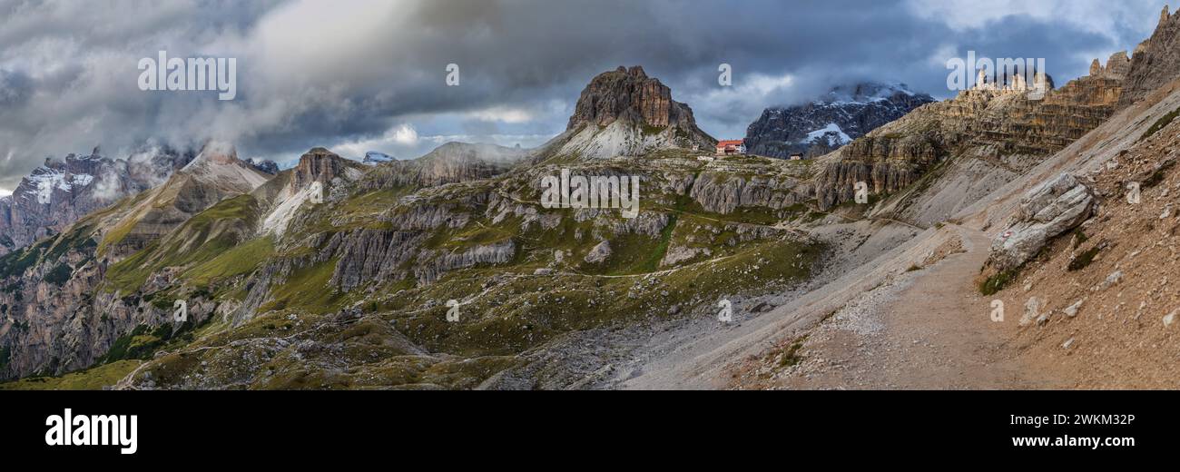 Nature Park Three Peaks, South Tyrol, Dolomites, Italy Stock Photo - Alamy