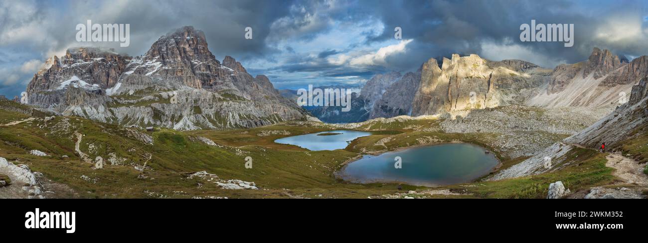 Nature Park Three Peaks, South Tyrol, Dolomites, Italy Stock Photo - Alamy