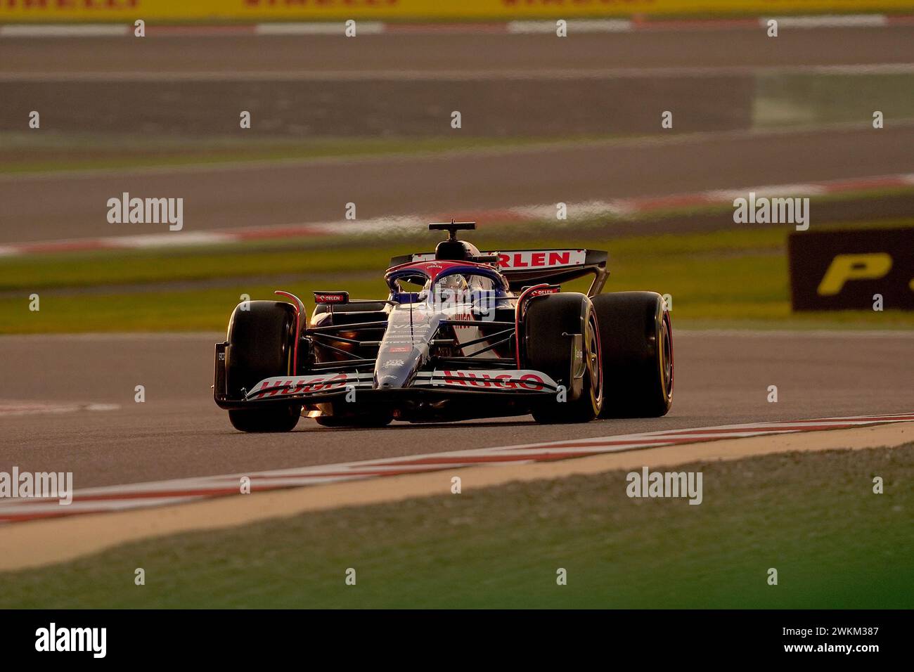 Sakhir, Bahrain. 21st Feb, 2024. Formula 1: Start of testing ahead of ...