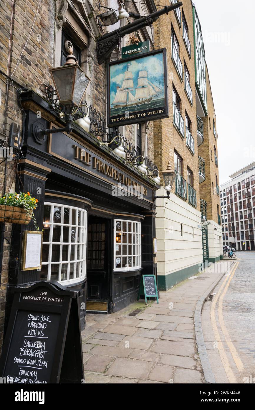 The Prospect of Whitby - an historic public house on the banks of the ...