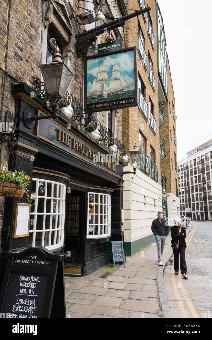 The Prospect of Whitby - an historic public house on the banks of the ...