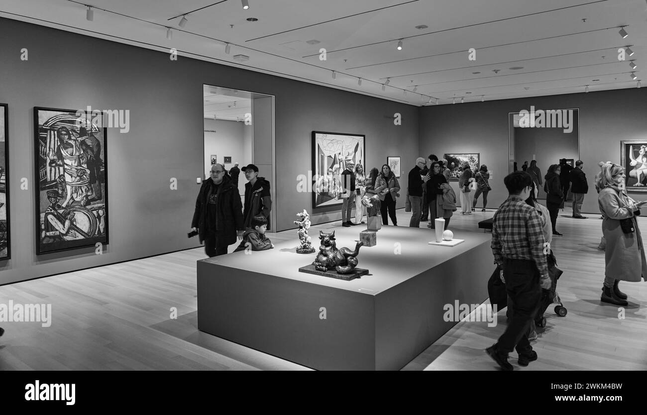 MOMA art museum New York Stock Photo - Alamy