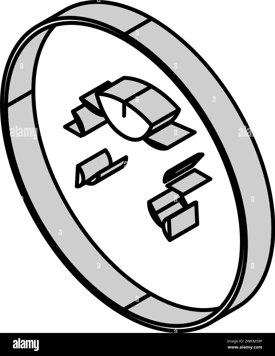 maori tattoo art vintage isometric icon vector illustration Stock ...