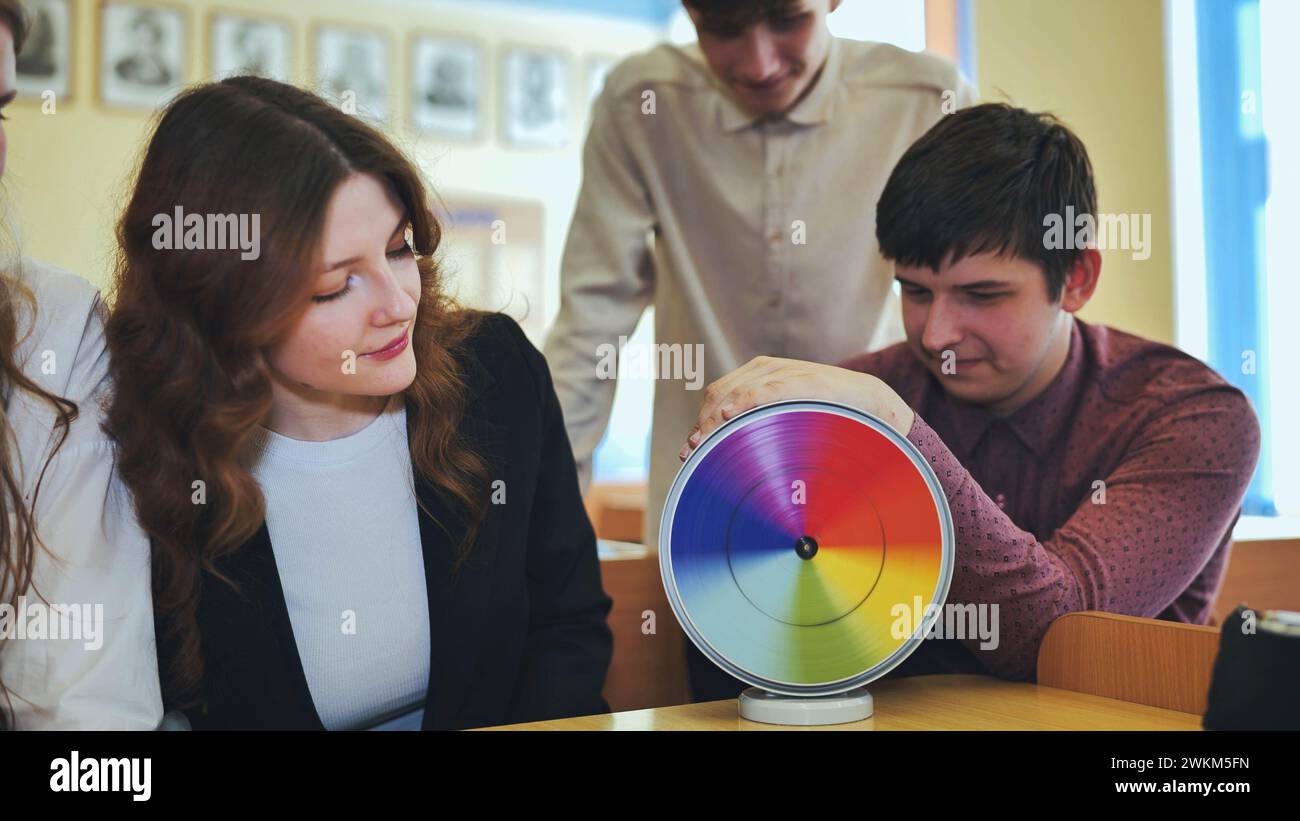 High school students chemistry mix hi-res stock photography and images ...