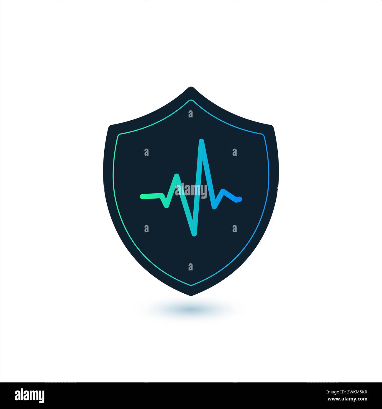 Shield and pulse icon. Heart pressure. secure medicine safety, pulse ... Shield and pulse icon. Heart pressure. secure medicine safety, pulse ...