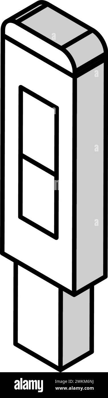 ph meter engineer isometric icon vector illustration Stock Vector Image ...